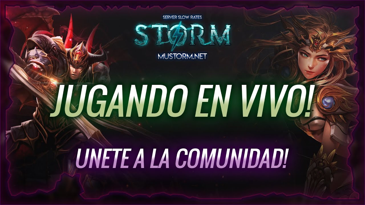 mu??? si - Mu Storm S17 - Nuevo Servidor Slow 7x - YouTube