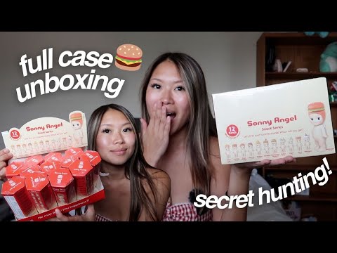 Unbox a FULL CASE of the Snack Series with Me! 🍔