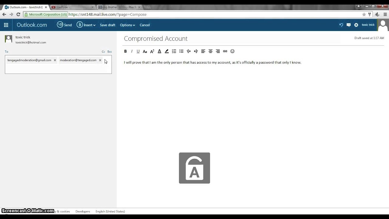 Compromised Account - YouTube