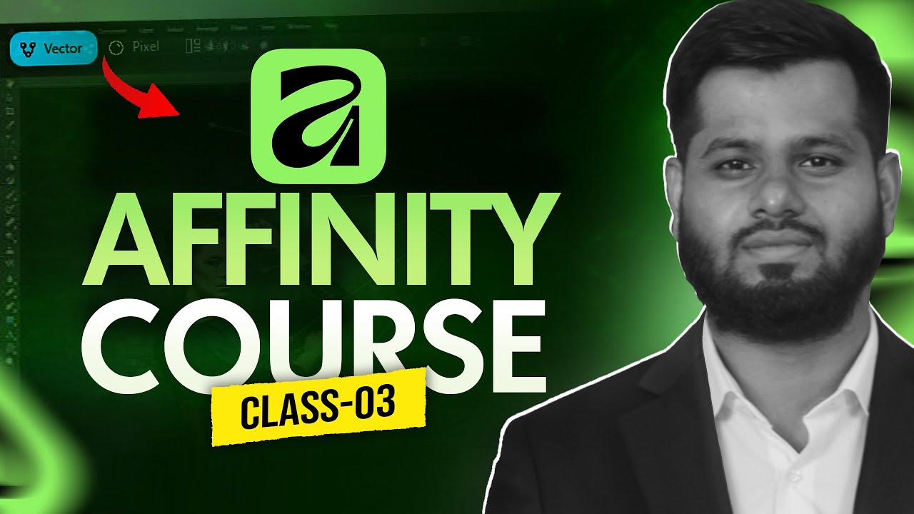 Affinity Course | Pencil Tool, Path brush Tool & Knife Tool | Class 03 ...