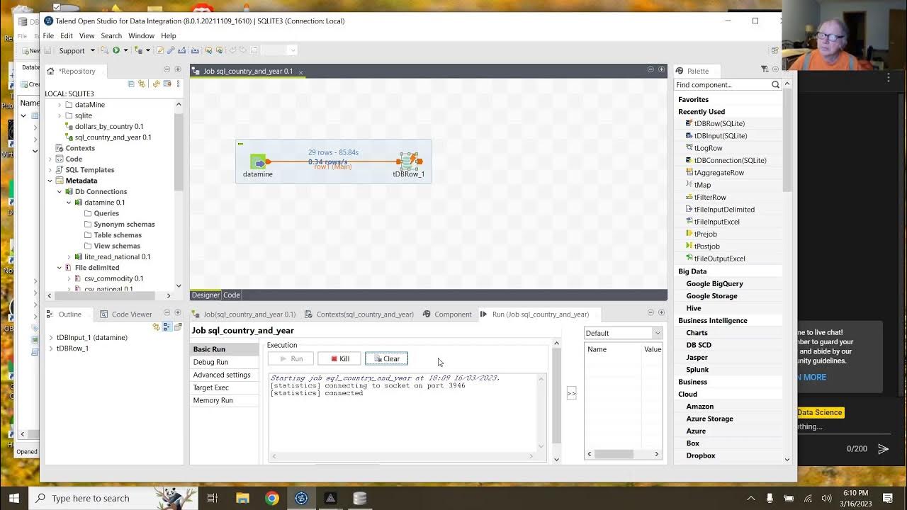 Talend/SQLite: Data Mining (Intro) - YouTube
