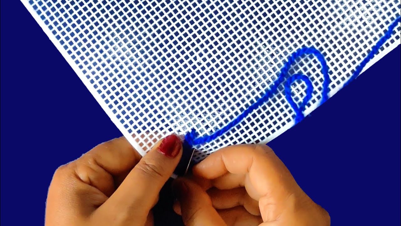 VERY QUICK METHOD AND LATEST PLASTIC CANVAS DESIGN IDEO FOR BEGINNERS 👍 ...