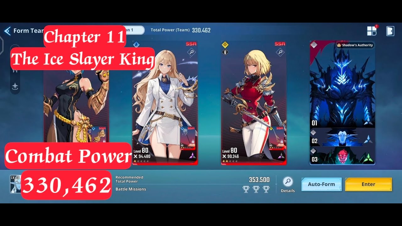 Ice Slayer King!?Chapter 11|Reverse Mode|[Solo Leveling: Arises] - YouTube