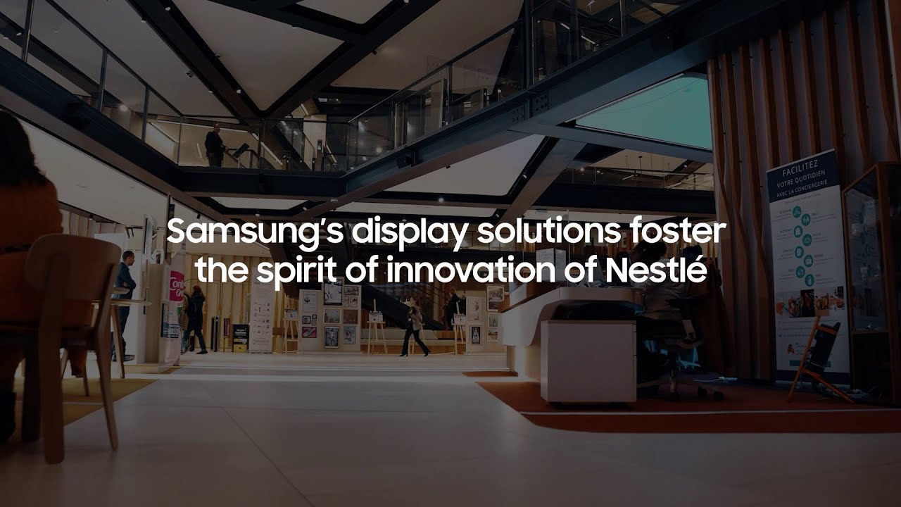 Display Solutions: Case Study - The SHiFT Nestlé Building | Samsung ...