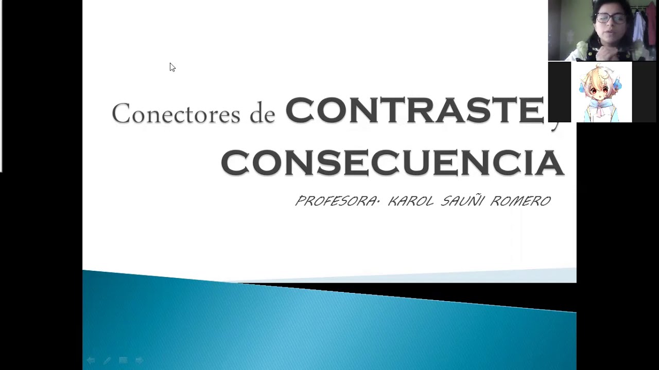 LOS CONECTORES DE CONTRASTE Y CONSECUENCIA - YouTube