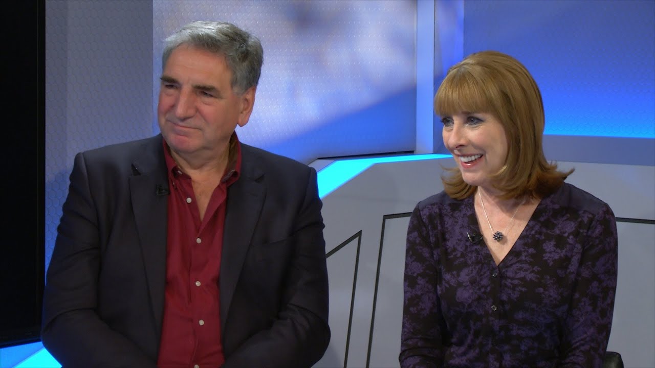 Mr. Carson, Mrs. Hughes on the End of 'Downton Abbey' - YouTube