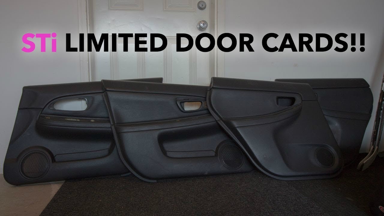 2007 Subaru STi Limited Door Card Install - YouTube