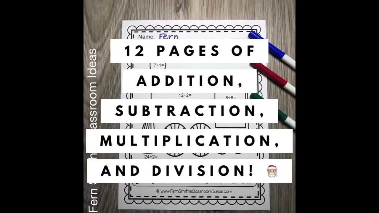 Christmas Polar Express Color By Number Addition, Subtraction ...