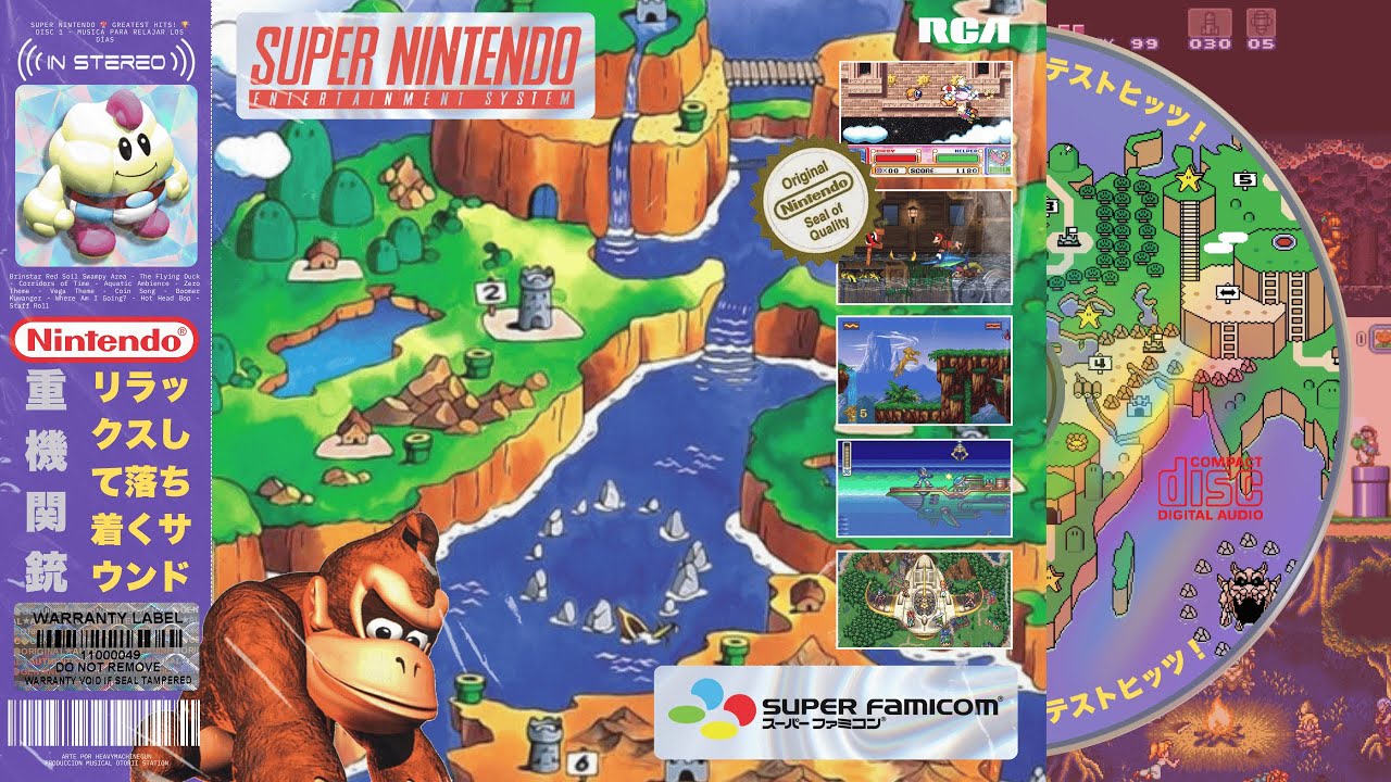 Super Nintendo 🍄 Greatest Hits! 🏆 DISC 1 (City Pop / Shoegaze / Lo-Fi ...
