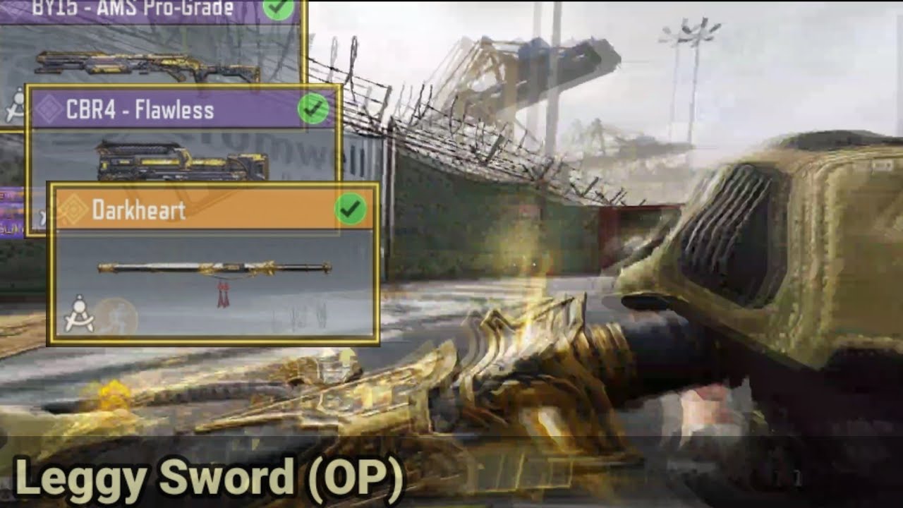 By The Power Of Darkheart (Legendary Longquan Sword In Cod Mobile ...