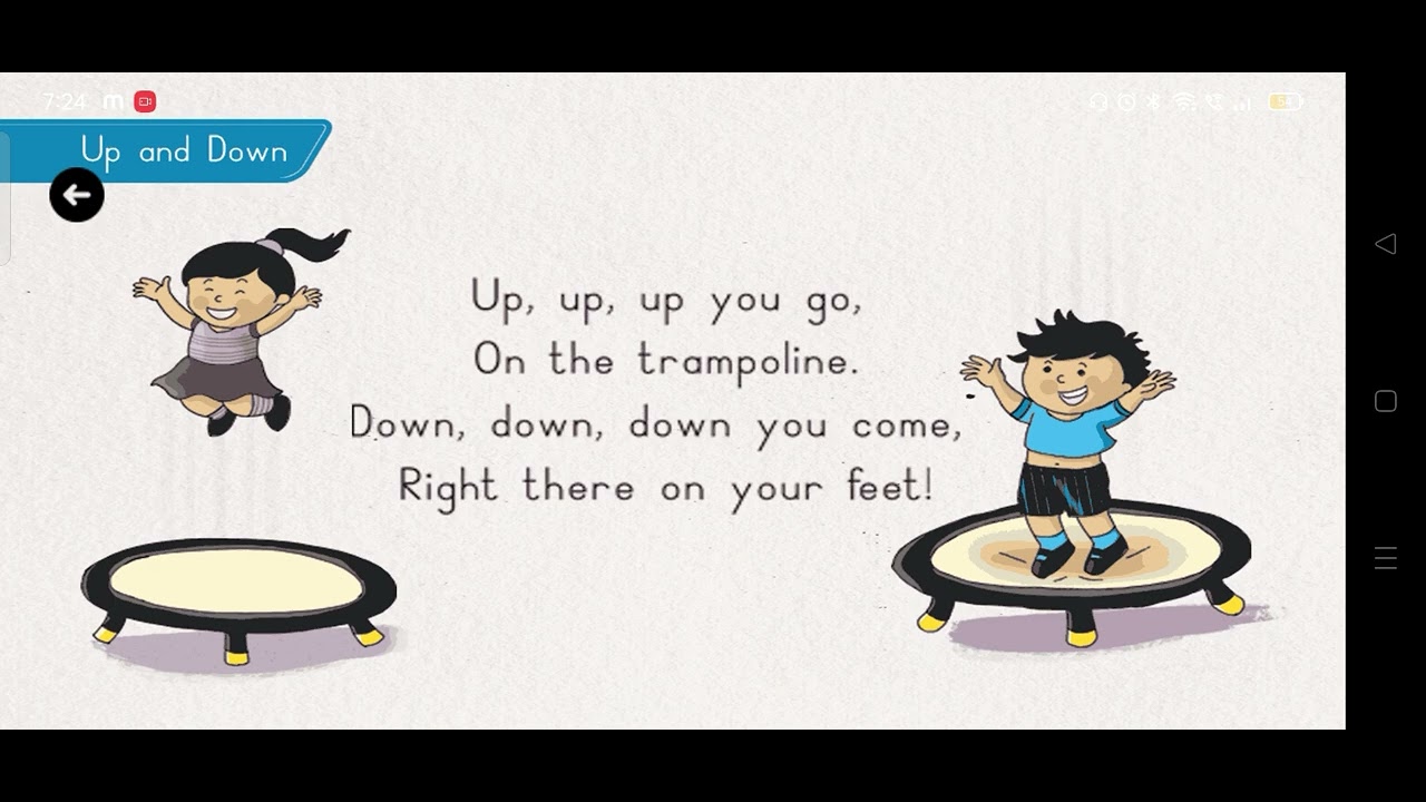 Up and down poem - YouTube