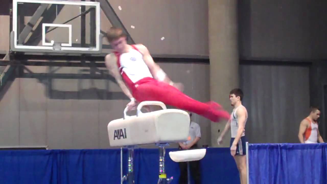 Alexander Tighe - Pommel Horse - 2010 Winter Cup - Day 1 - YouTube