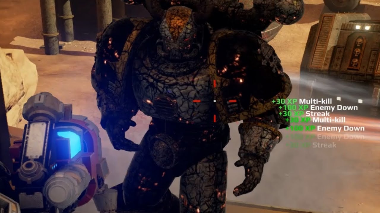 Meltagun, Stormbolter, Plasma Cannon - Space Marines vs Chaos ...