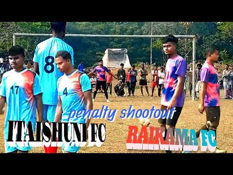 RATHASAHI FOOTBALL TURNAMENT 2024 ।।RAIKAMA VS ITAISHUNI FC PENALTY ...