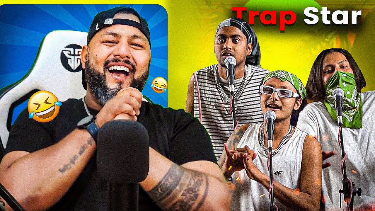 REACTING TO " RAP STAR PARODY " BY @pokhrelkushal858 - YouTube