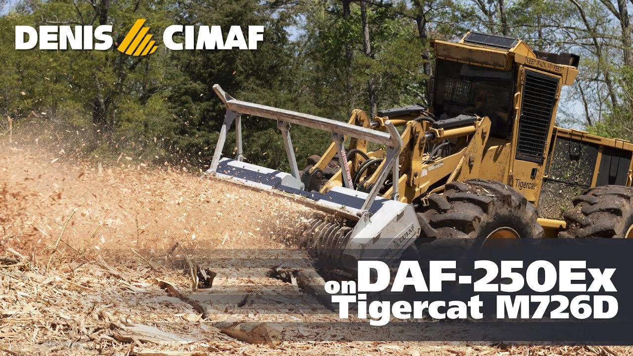 DAF-250Ex - Tigercat M726D - DENISCIMAF.com - Industrials Mulchers ...