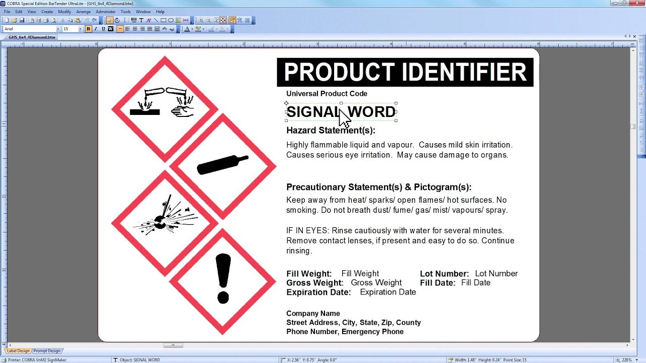 VnM SignMaker - GHS Software Package Install - YouTube