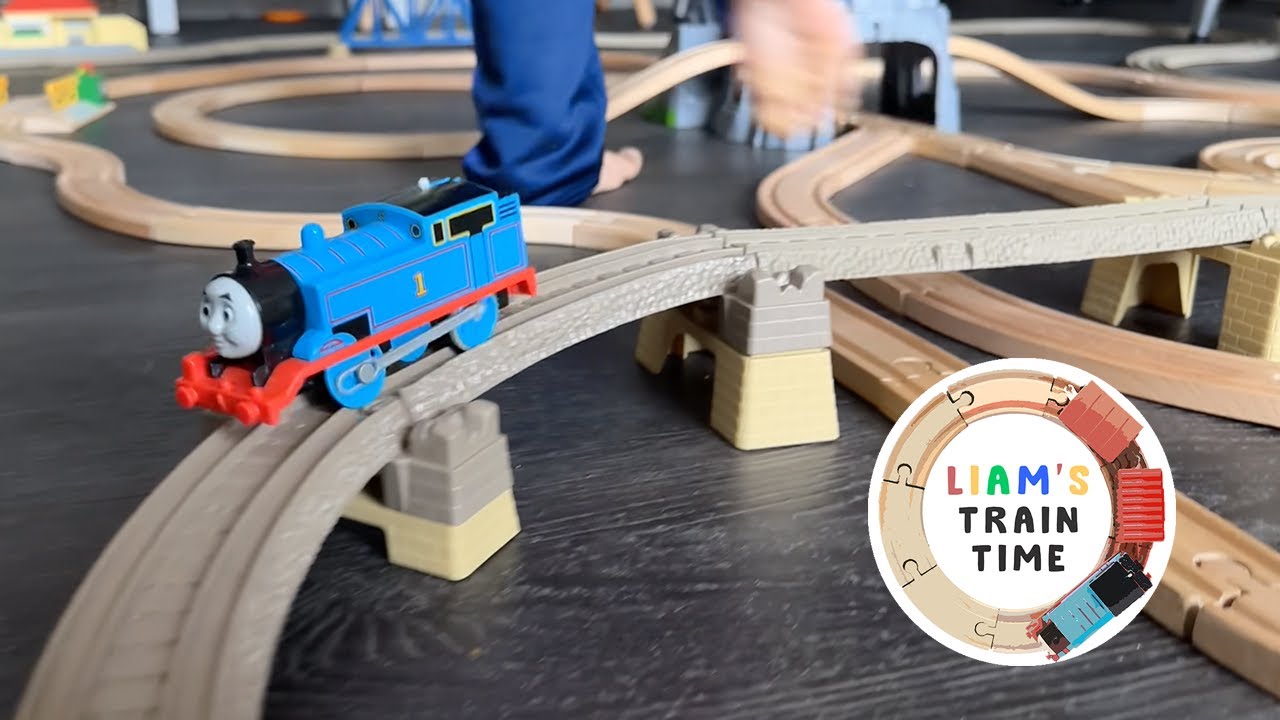 Mix and Match: Train Track Layout with Thomas and Friends TrackMaster ...