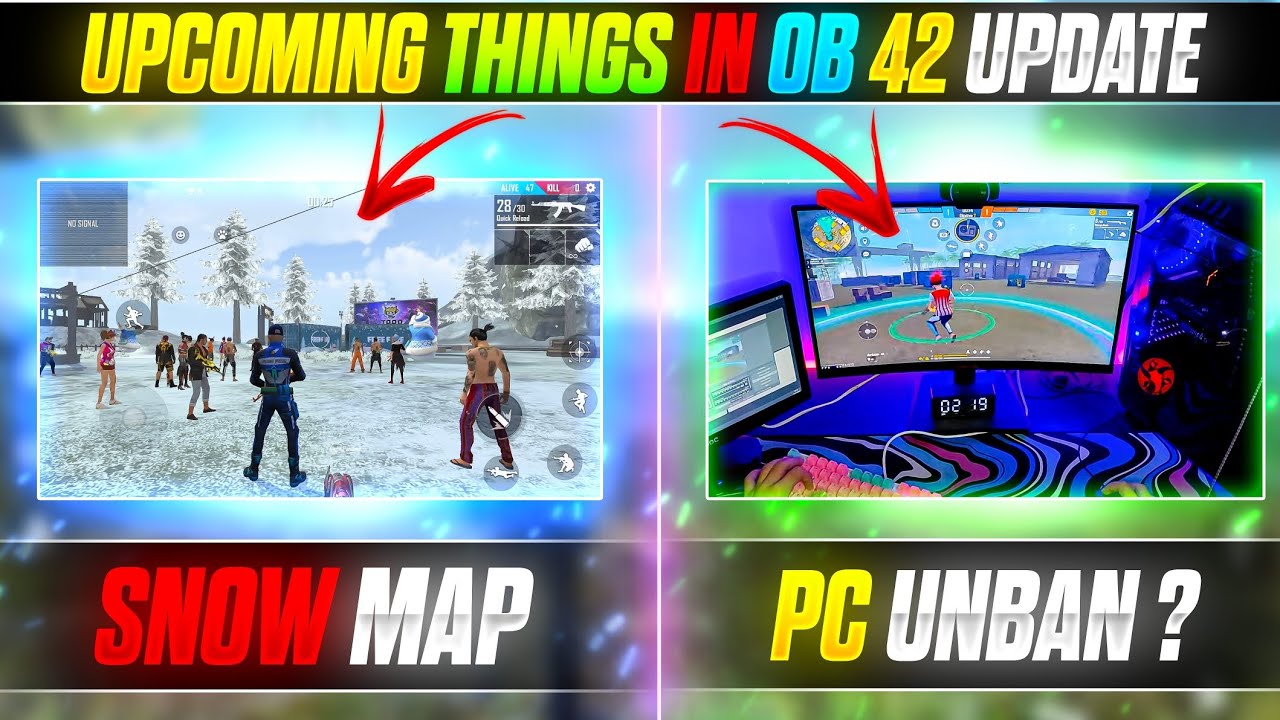 Snow Map Back?😍 Finally Pc Unban 🔥Upcoming Changes After OB.42 Update ...