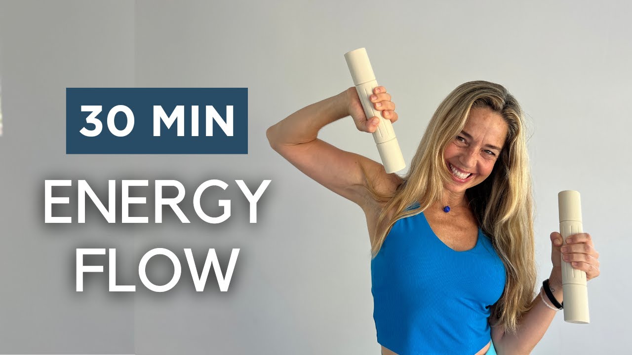30 MIN ENERGY FLOW || travel friendly, pilates barre blend || The Shed ...