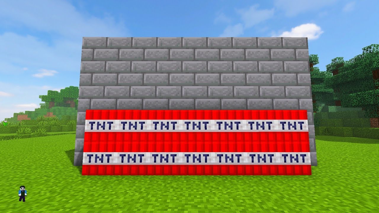 How to build a Strong Walls in Minecraft (Tutorial) - YouTube