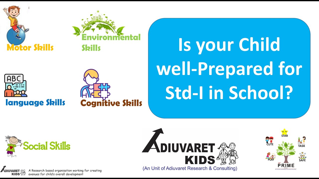 School Preparedness Programme- Is your child well-prepared for school ...