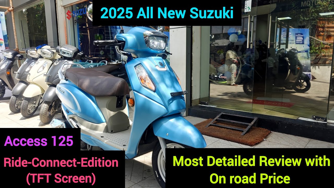 2025 All New Suzuki | Access Ride Connect Edition TFT 🔥 | Most Detailed ...