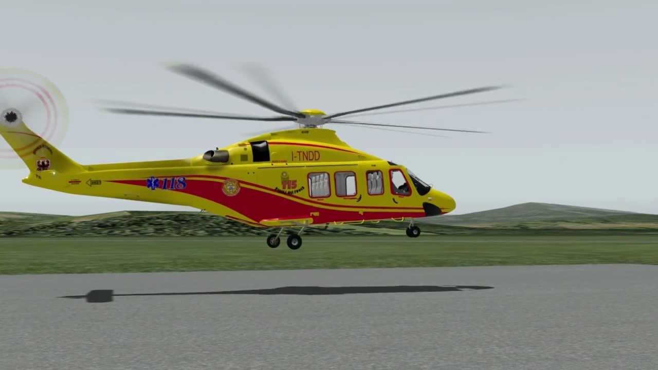 X-Plane 10: X-Rotors AW139 (Smooth Landing) - YouTube