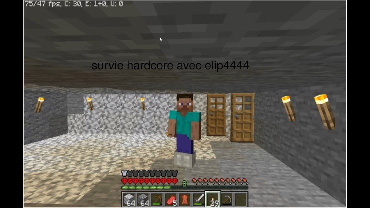 Survie Hardcore Avec Elip4444 Ep1 Youtube