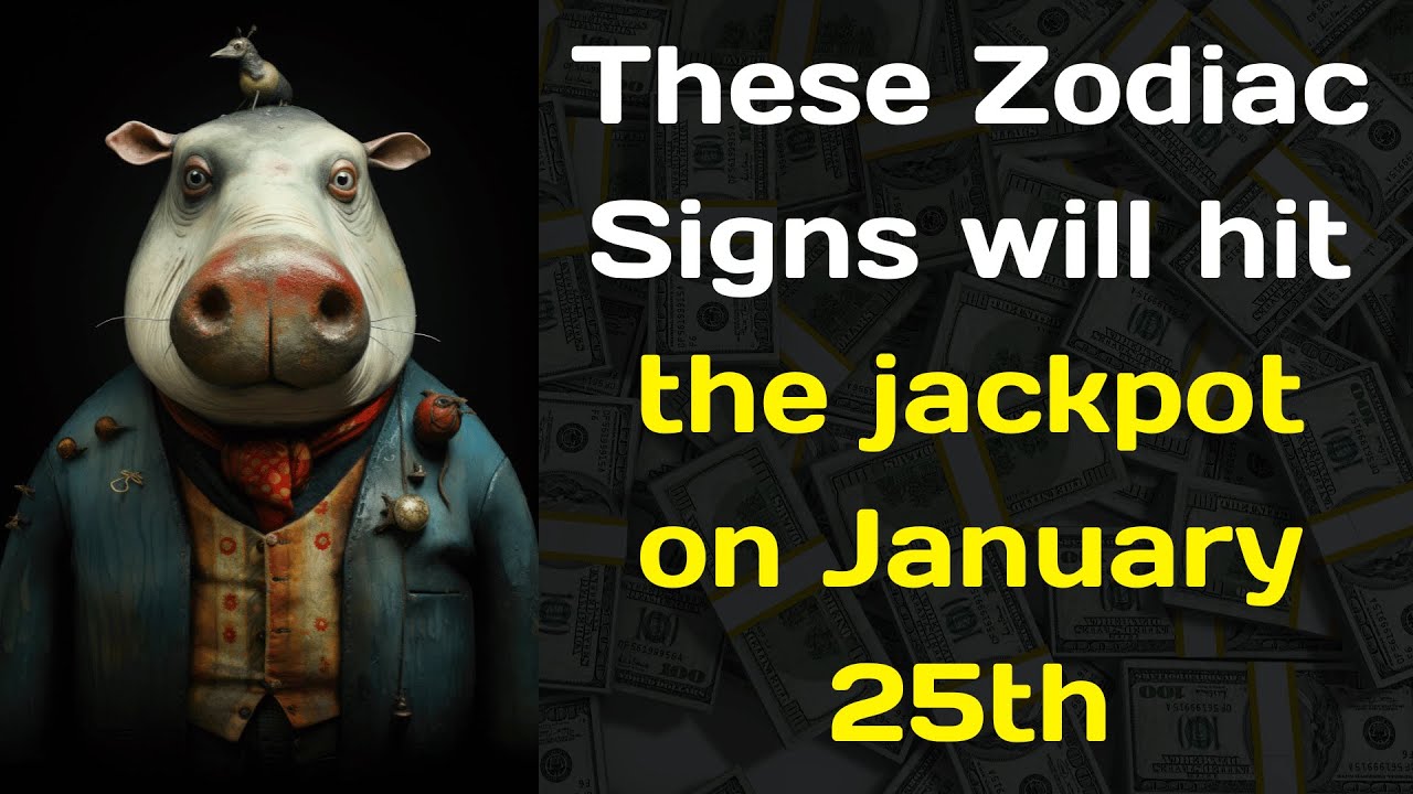 These Zodiac Signs will hit the jackpot on January 25th - YouTube