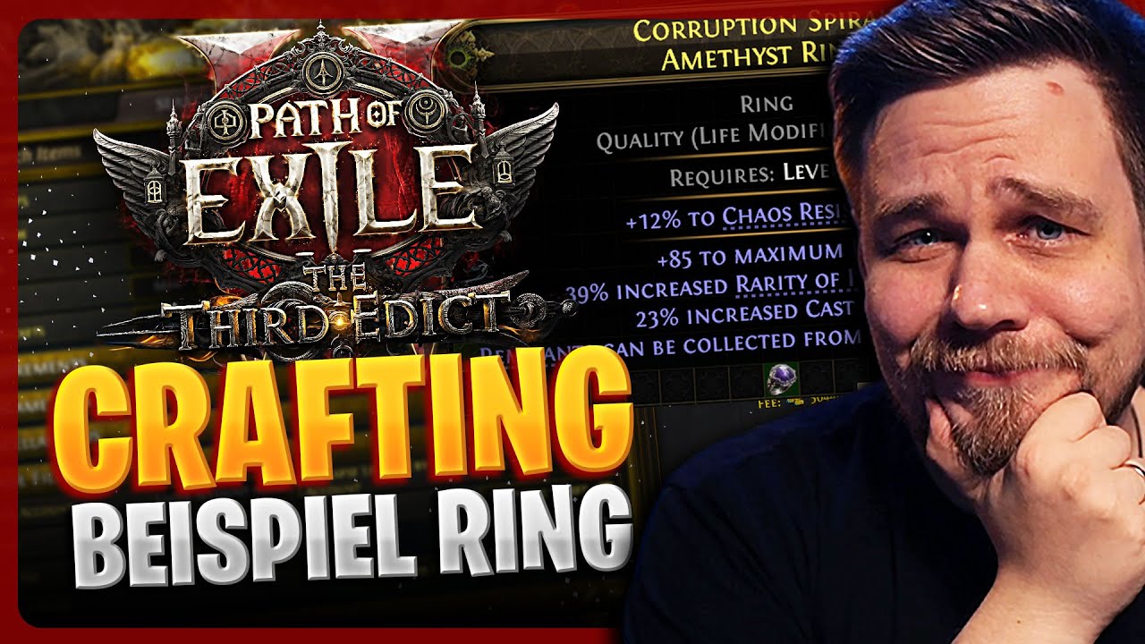 JETZT ist gezieltes Crafting MÖGLICH! Ring Crafting Beispiel mit wenig ...