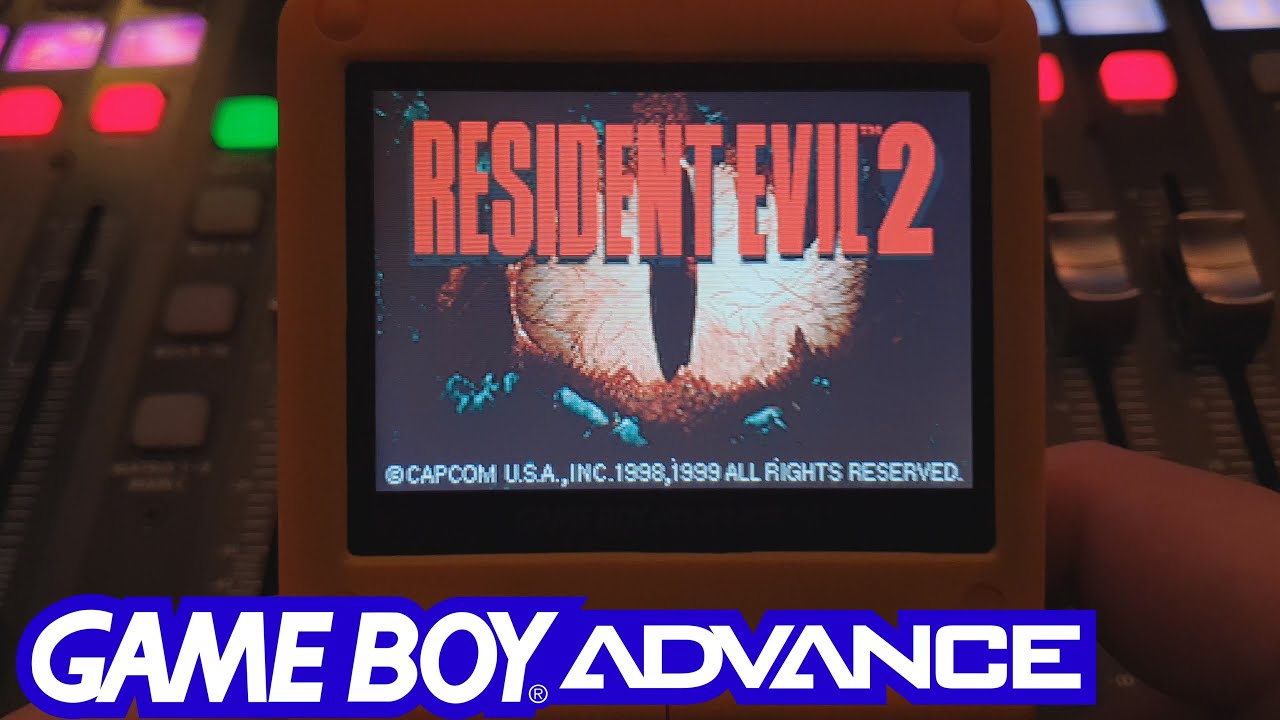 Resident Evil 2 on Gameboy Advance - GBA - YouTube