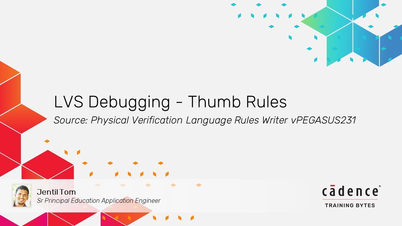 LVS Debugging Thumb Rules - YouTube