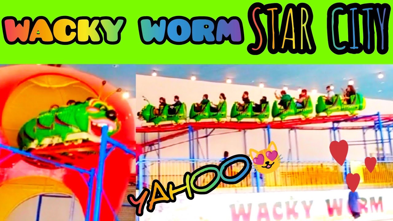 WACKY WORM STAR CITY #RIDES #VIRAL || ARASHEL IMEE TV - YouTube