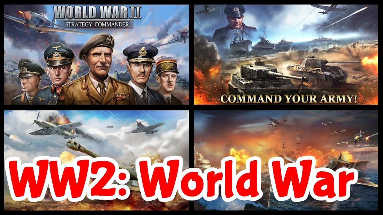 WW2: World War Strategy Games No Commentary Gameplay Playthrough - YouTube