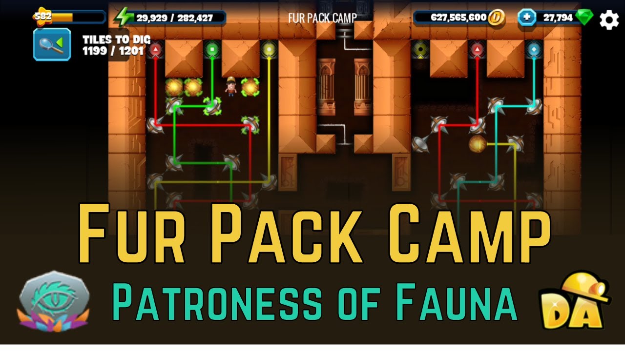 Fur Pack Camp - #2 Patroness of Fauna - Diggy's Adventure - YouTube