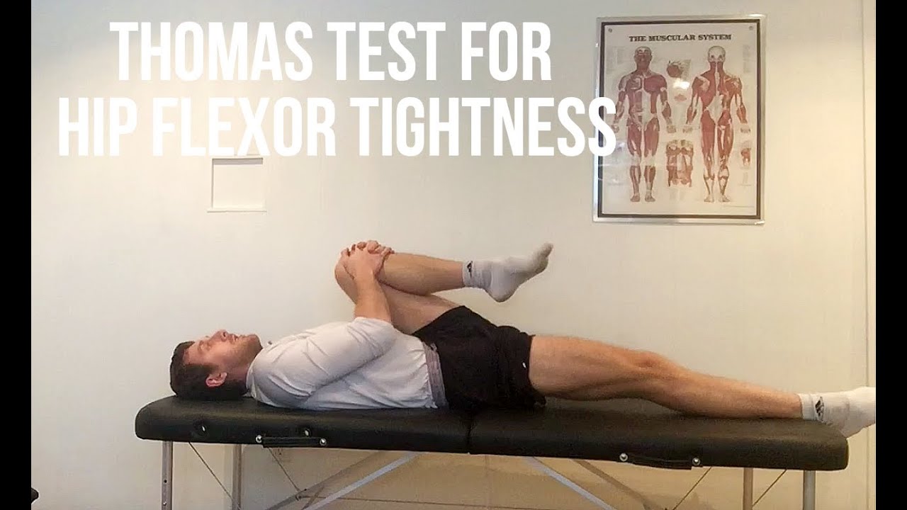 Self Assessment for Tight Hip Flexors (Modified Thomas Test) | Aleks ...