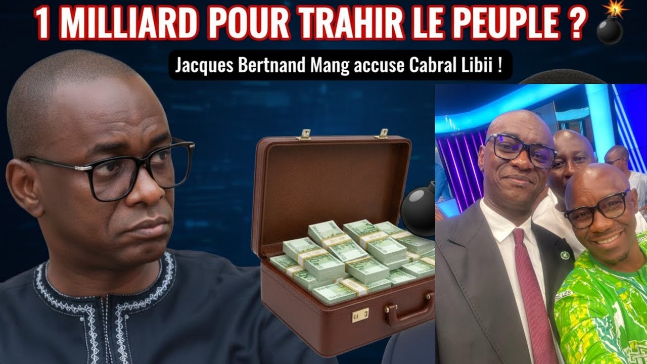 "Cabral Libii a reçu 1 milliard pour ignorer la victoire de Tchiroma ...