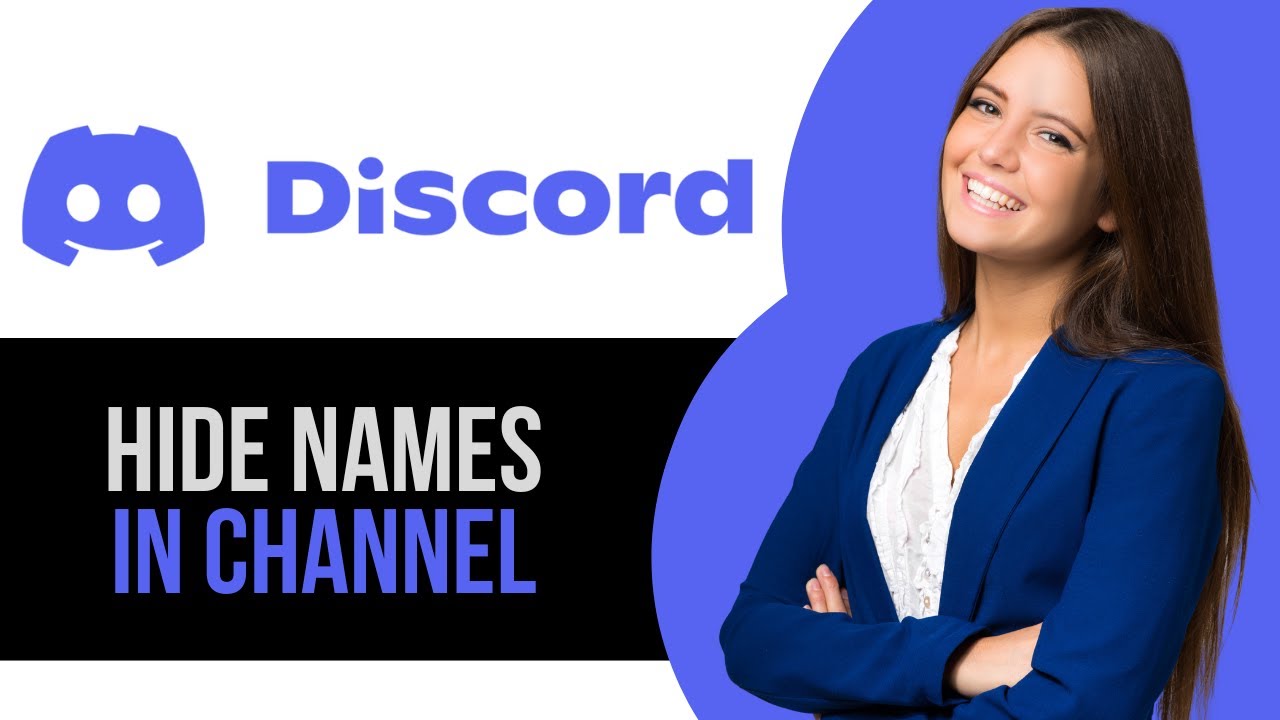 How to Hide Names in Discord Channel - YouTube