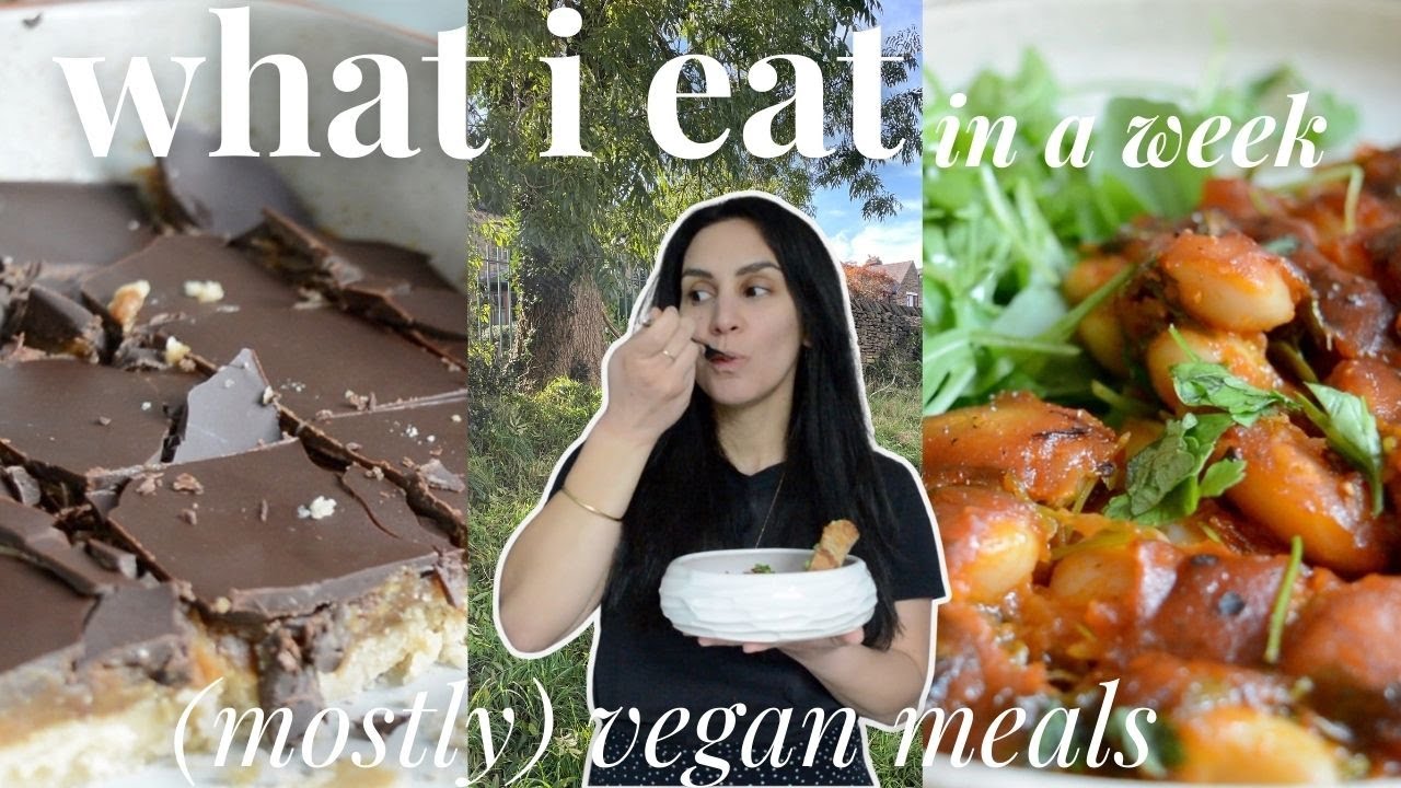 MEAT LOVER *attempts to* GO VEGAN FOR A WEEK 🌱 WHAT I EAT IN A WEEK 🥑 ...