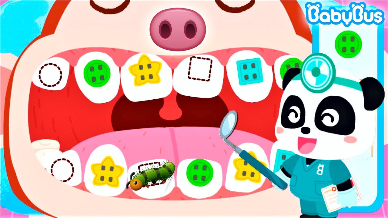Baby Panda: Dental Care | Dentist, Dental treatment | Become a Popular ...