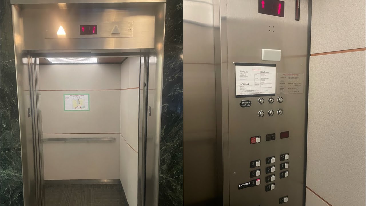 Westinghouse/Schindler Traction Elevators @ Insurance Exchange Building - Des Moines, IA. - YouTube