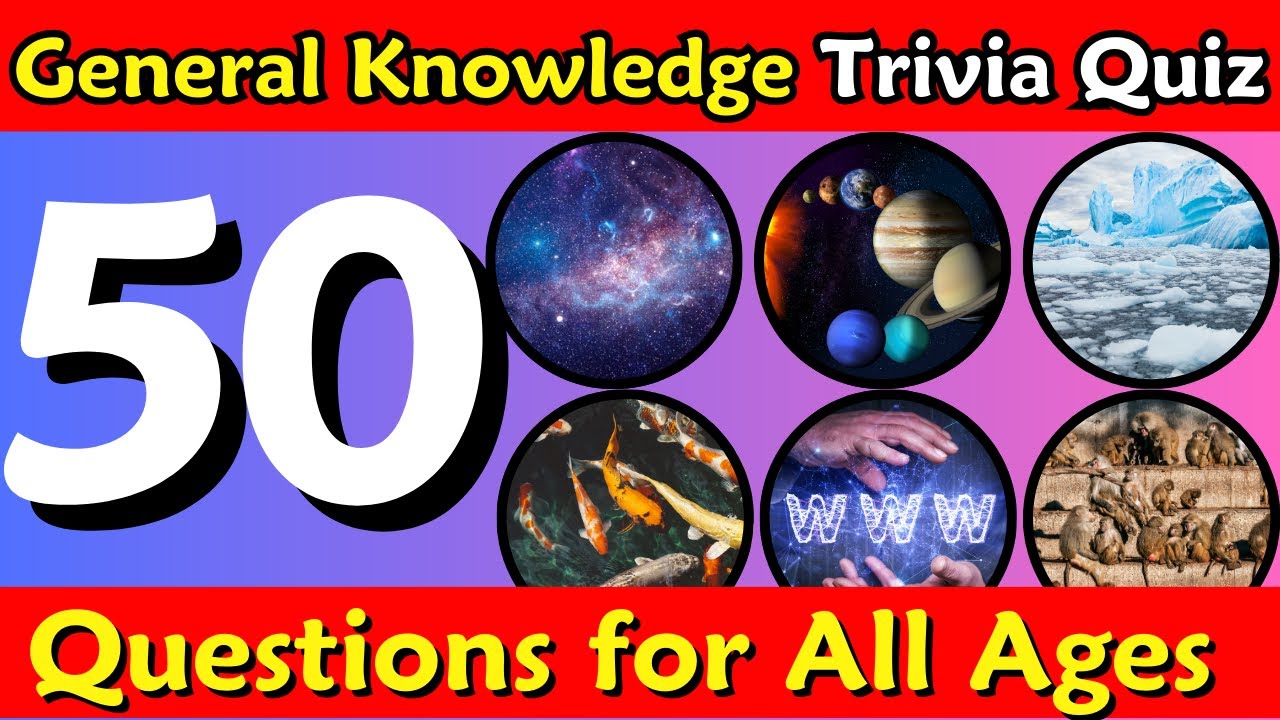 General Knowledge Trivia Quiz | Don't Miss Out These INSANE Trivia ...