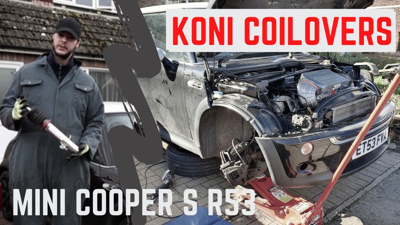 Mini Cooper S R53 | Fitting koni coilovers - YouTube