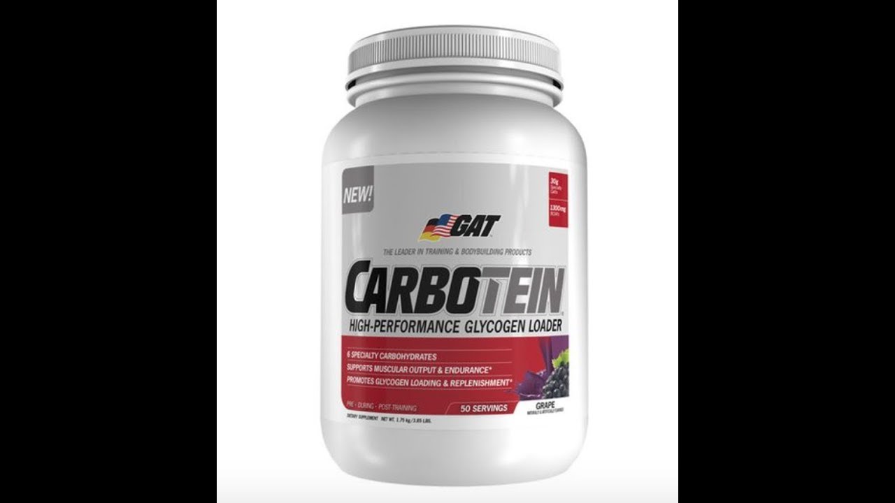 Supplement Review GAT CarboTein - YouTube