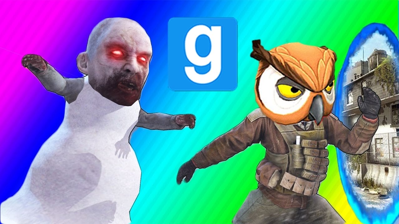 VanossGaming Vanoss: Gmod Prop Hunt Funny Moments - MC Wildcat! (Garry ...