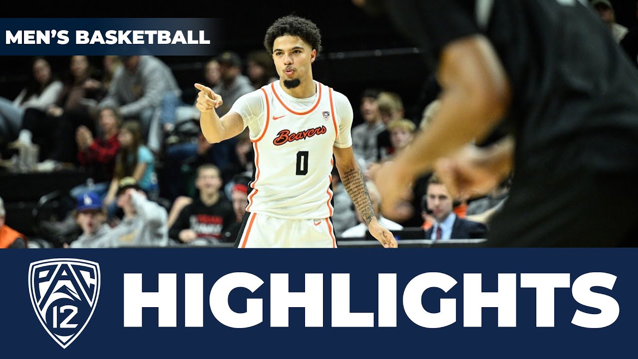 Jordan Pope Highlights | Oregon State vs. Idaho State Men's Basketball ...