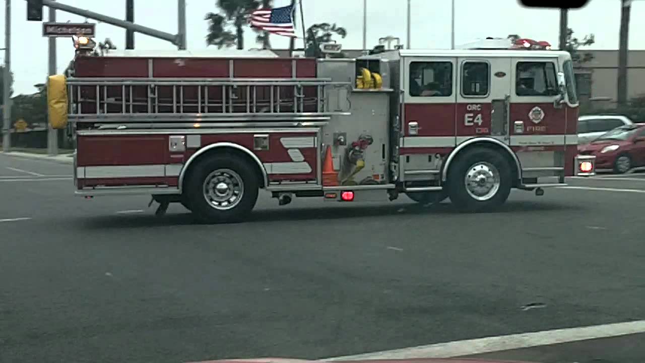 Orange County Fire Authority (CA) Engine 4.MOV - YouTube
