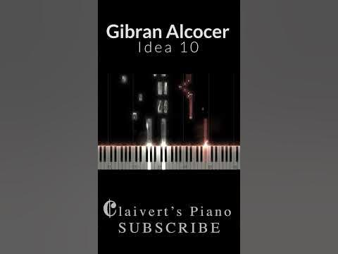 Gibran Alcocer - Idea 10 Piano Tutorial #shorts - YouTube