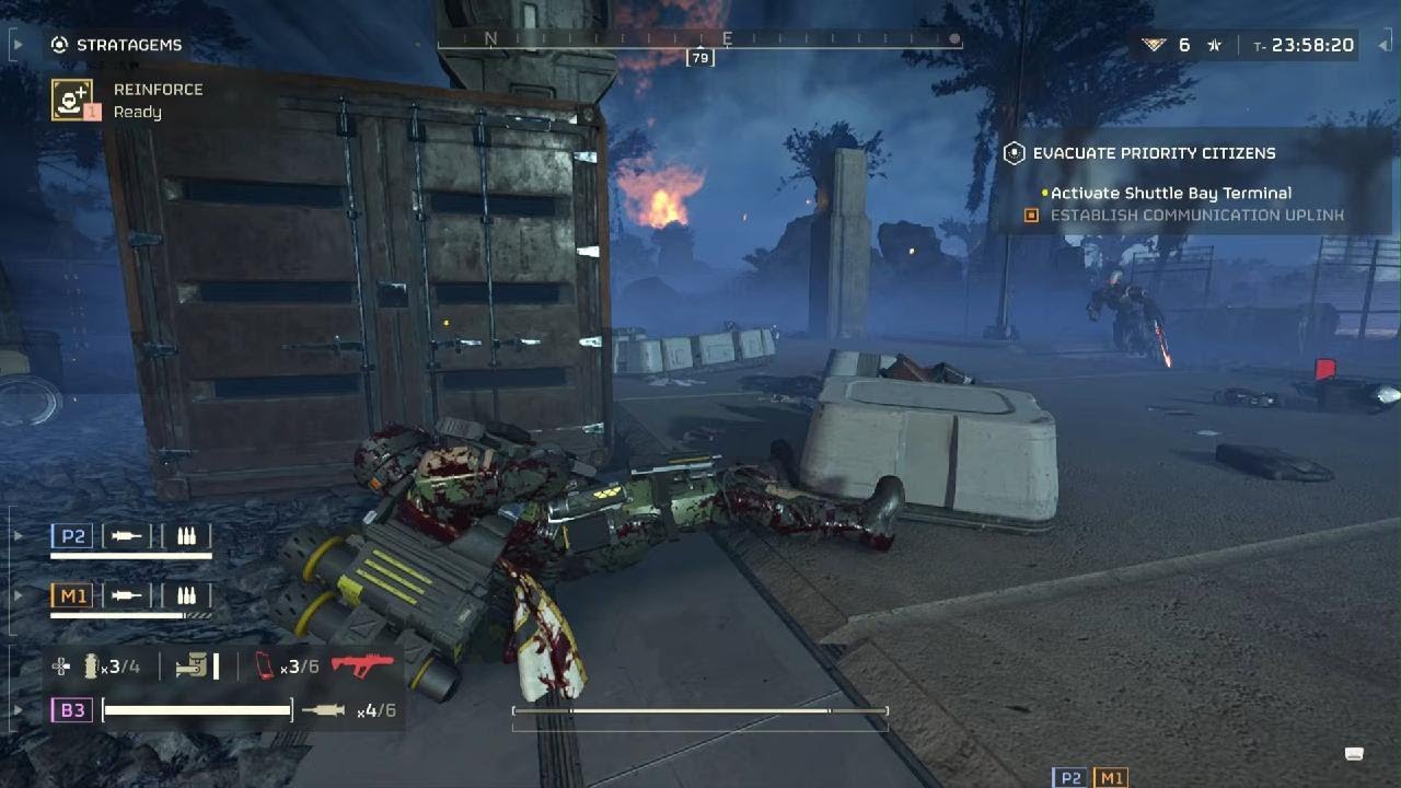 HELLDIVERS 2 - Deadly death pose - YouTube